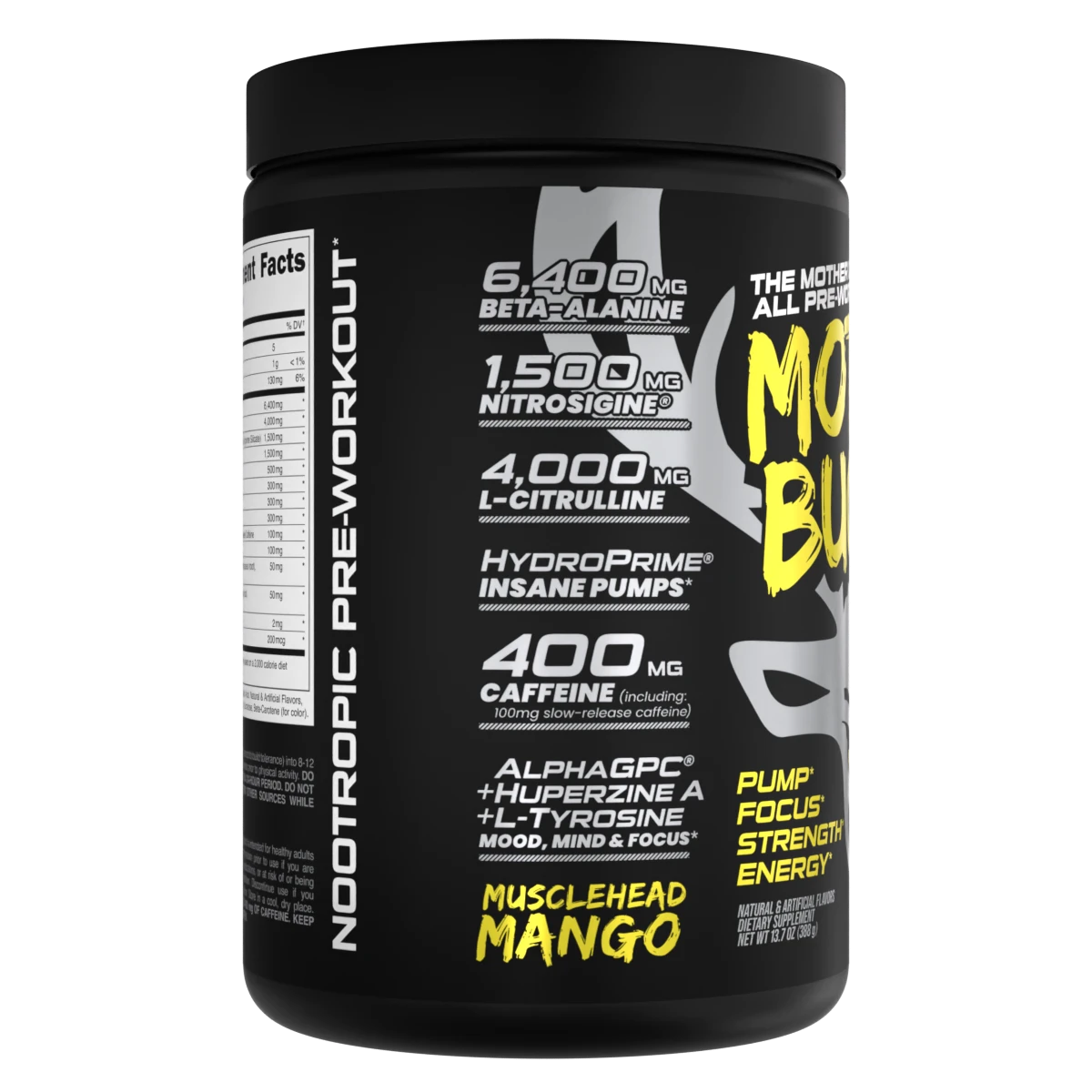 Best Pre-Workout Supplements | 400mg Caffeine Pre-Workout - Bucked Up