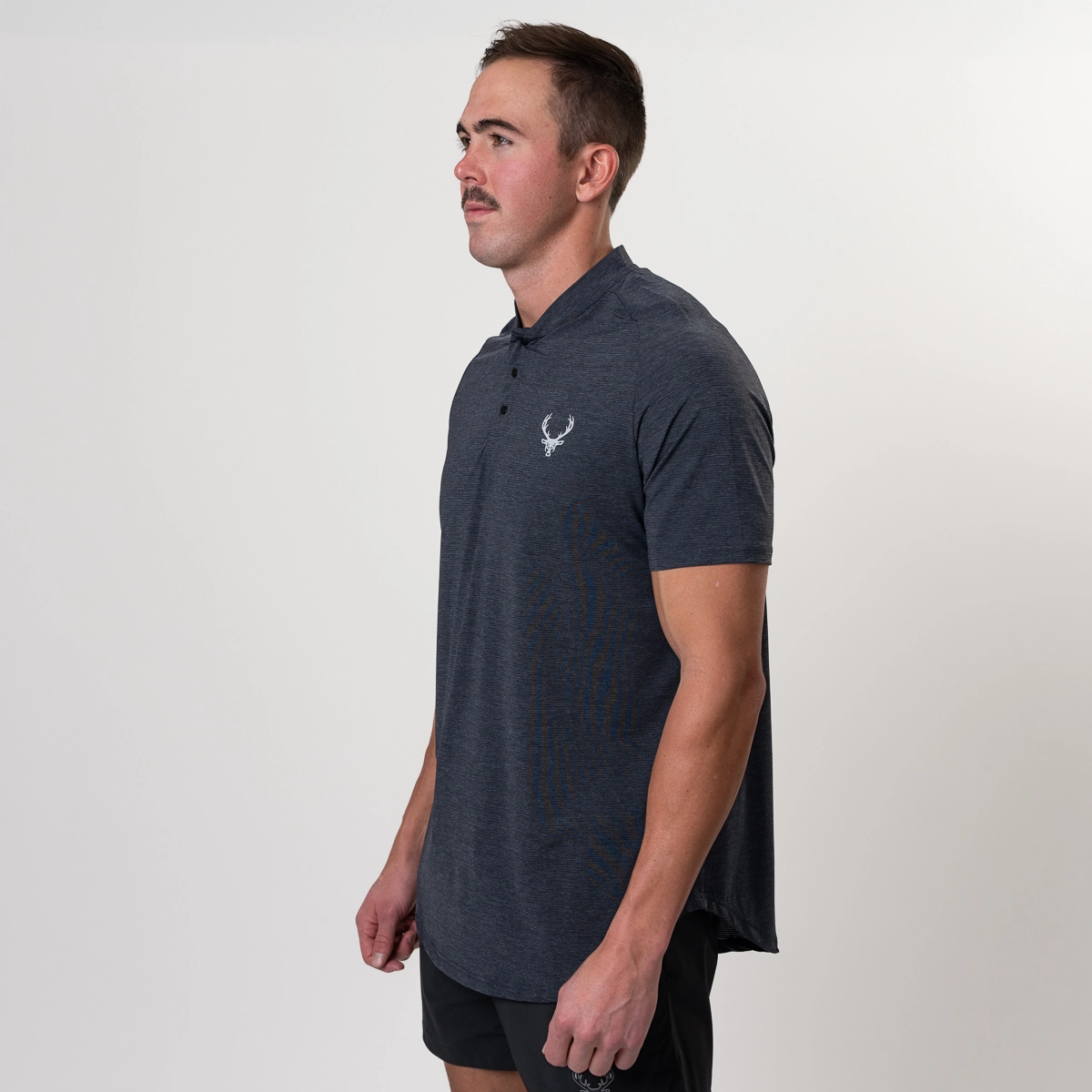 Lined Golf Mock Polo - Bucked Up