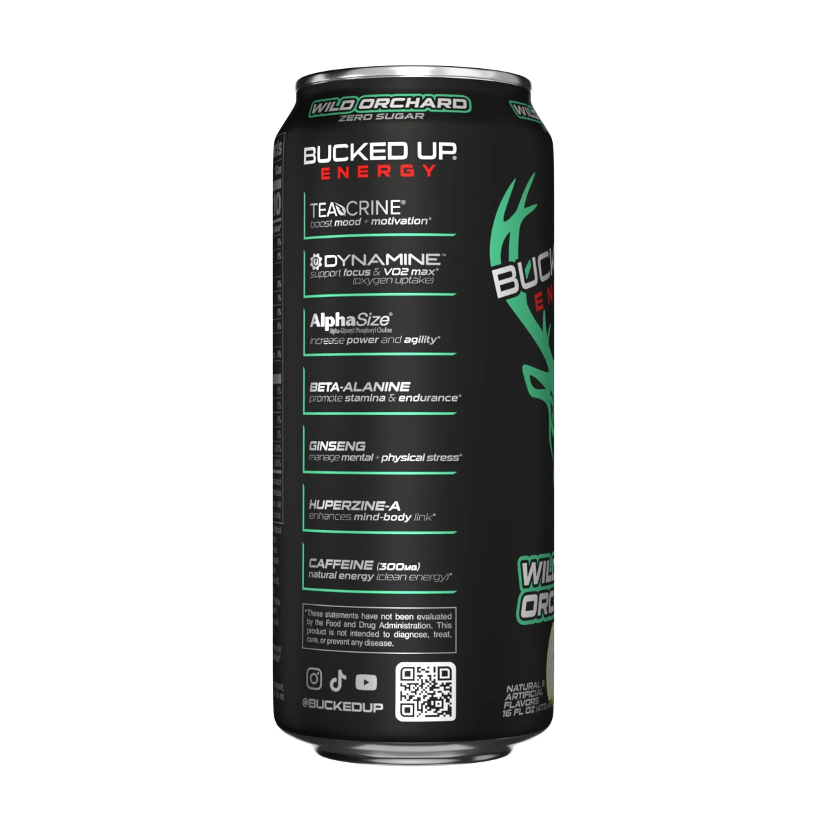 Bucked Up Energy (1 Case / 12 Cans) - Bucked Up