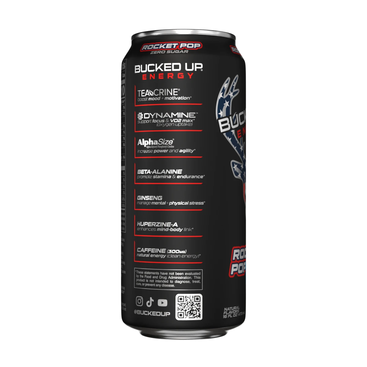 Bucked Up Energy (1 Case / 12 Cans) - Bucked Up