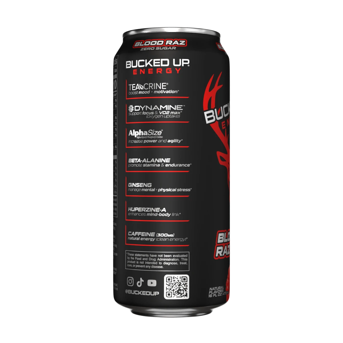 Bucked Up Energy (1 Case / 12 Cans) - Bucked Up