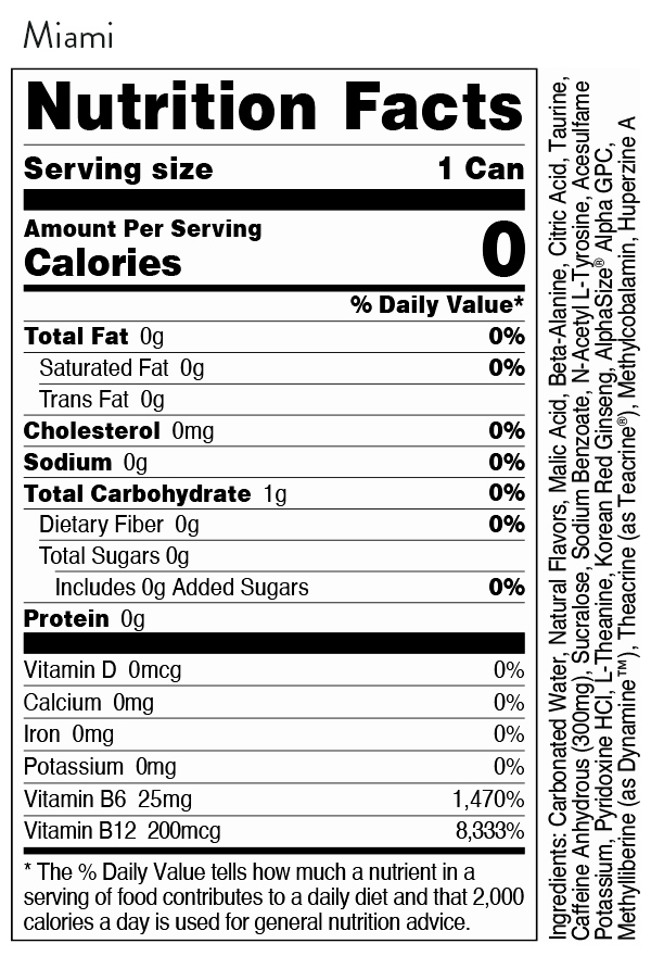 Bucked Up Energy 1 Case / 12 Cans - Bucked Up