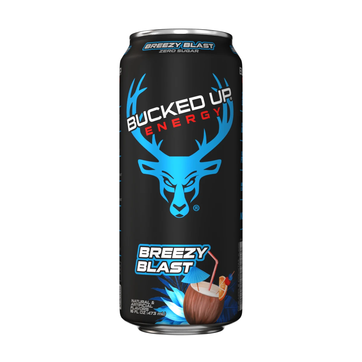Bucked Up Energy (1 Case / 12 Cans) - Bucked Up