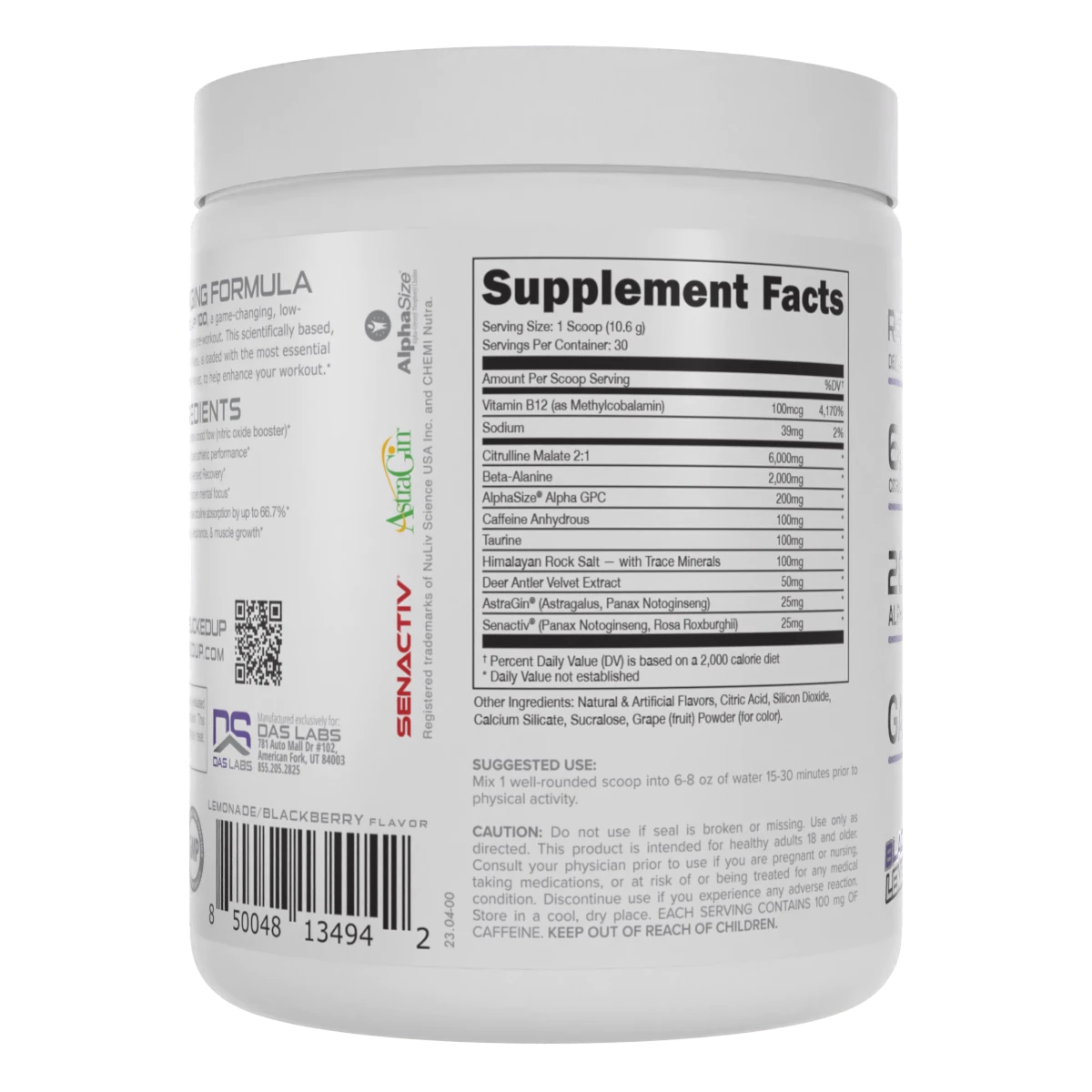 Bucked Up Pre-Workout - 100 Series - Bucked Up