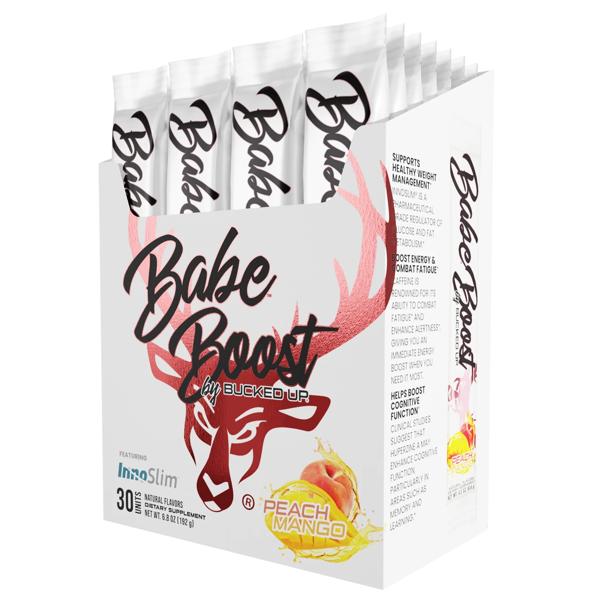 Babe Boost Energy Sticks - Boost Packets for Everyday Life - Bucked Up