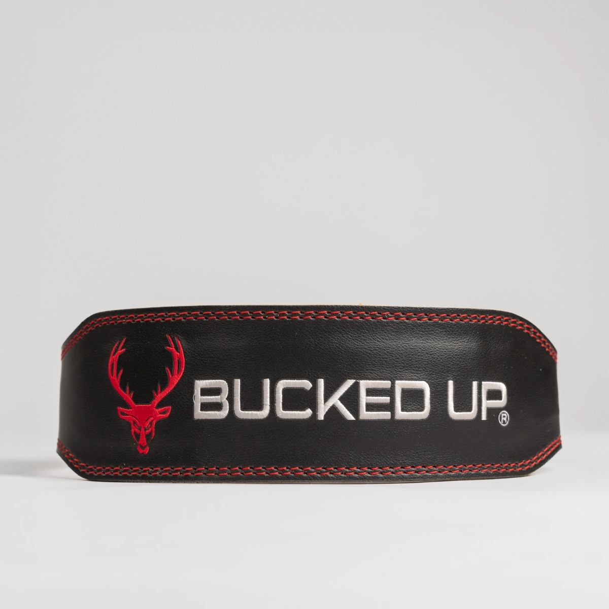 4 Inch Leather Padded Lifting Belt - Bucked Up
