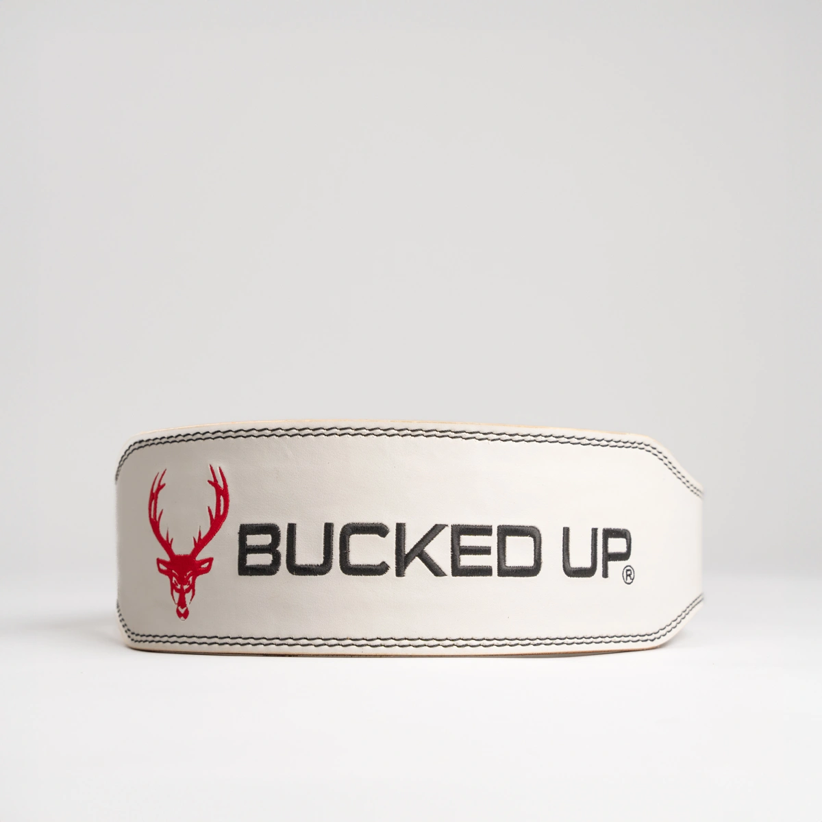 4 Inch Leather Padded Lifting Belt - Bucked Up