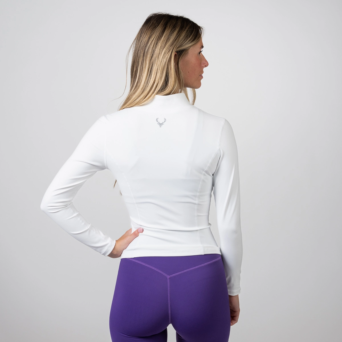 Women's Full Zip Workout Jacket - Bucked Up