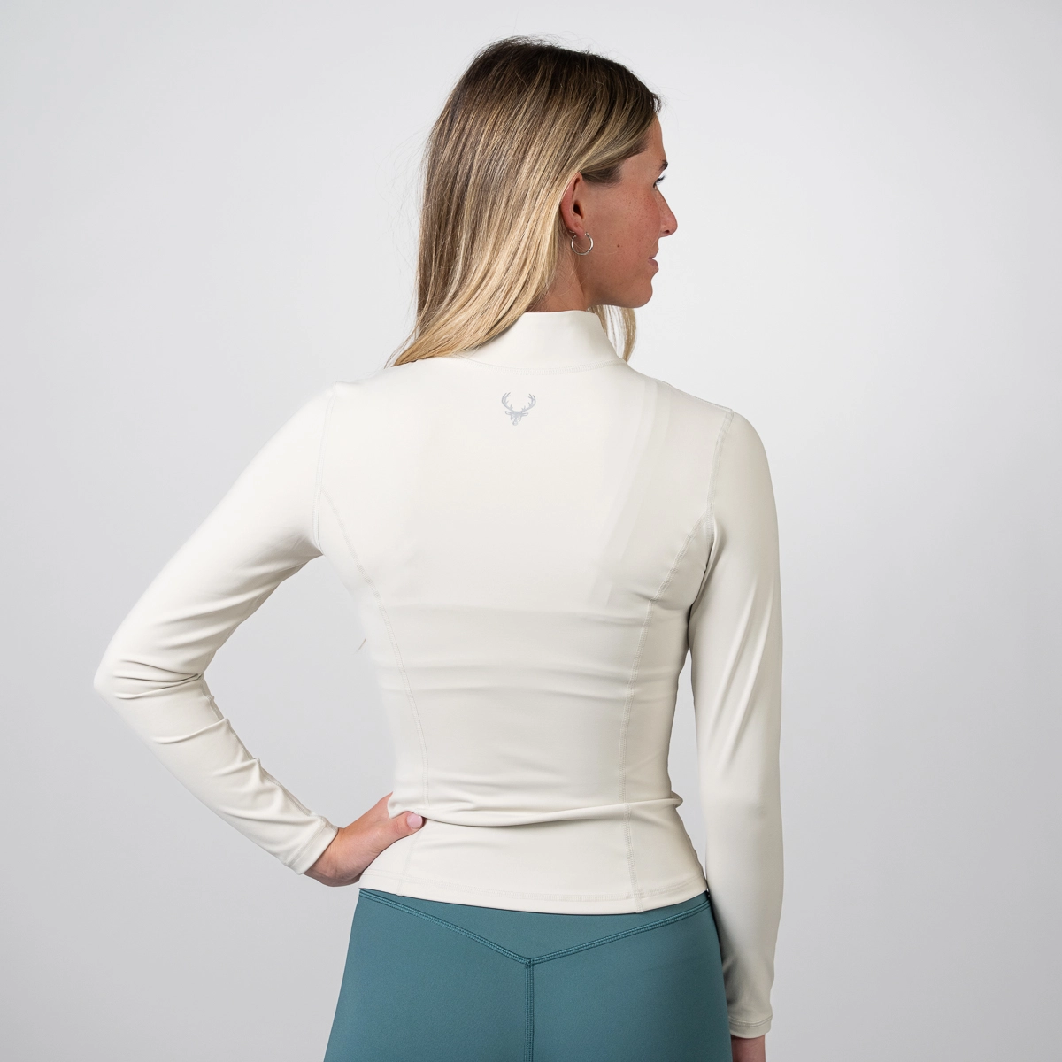 Women's Full Zip Workout Jacket - Bucked Up