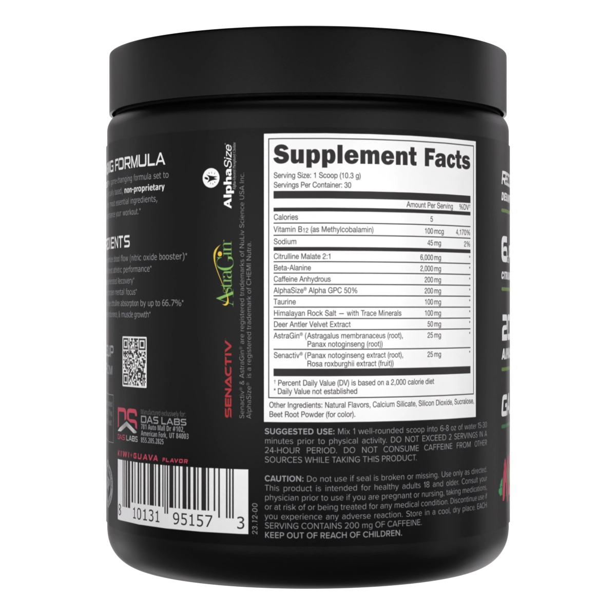 Bryce Hall Pre-Workout - KO KIWI - Bucked Up