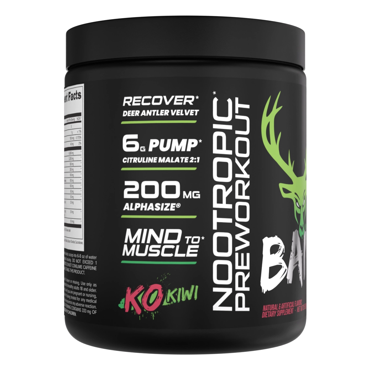 BAMF High Stimulant Nootropic Pre-Workout - Bucked Up