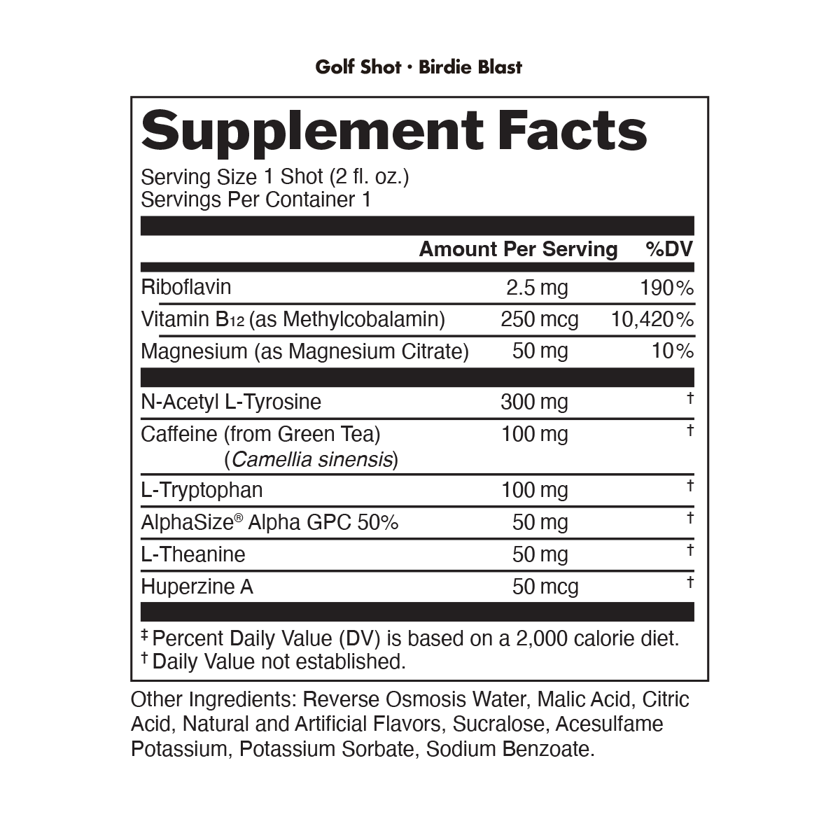 Golf Shots | Best Golf Supplement - Bucked Up