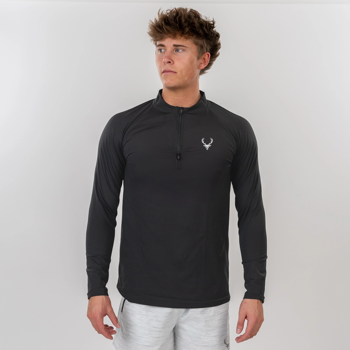 Compression Zip Long Sleeve - Bucked Up