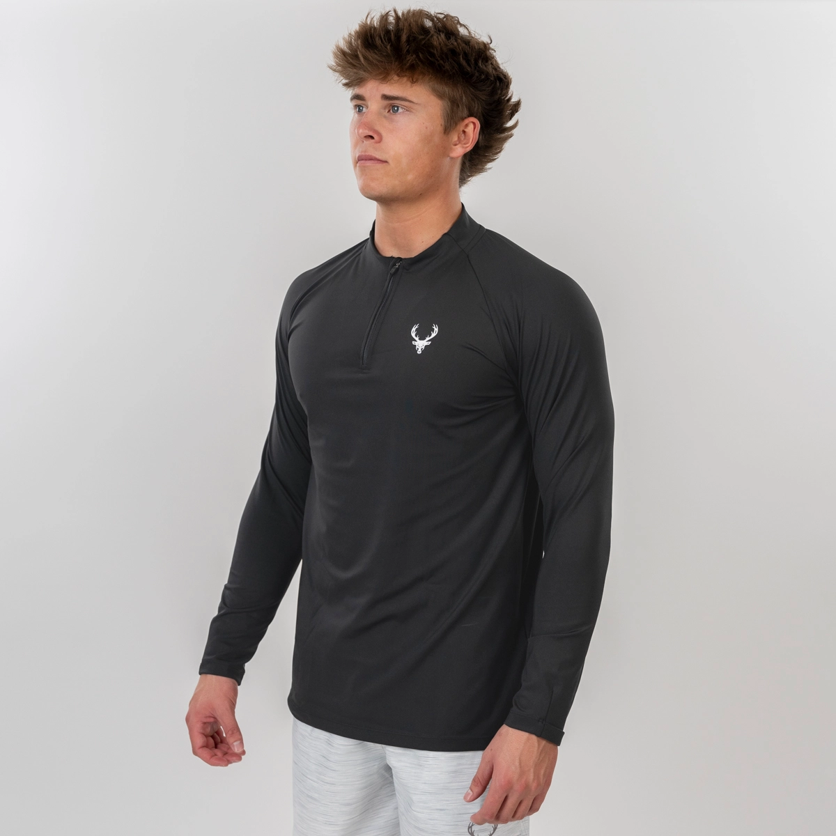 Compression Zip Long Sleeve - Bucked Up
