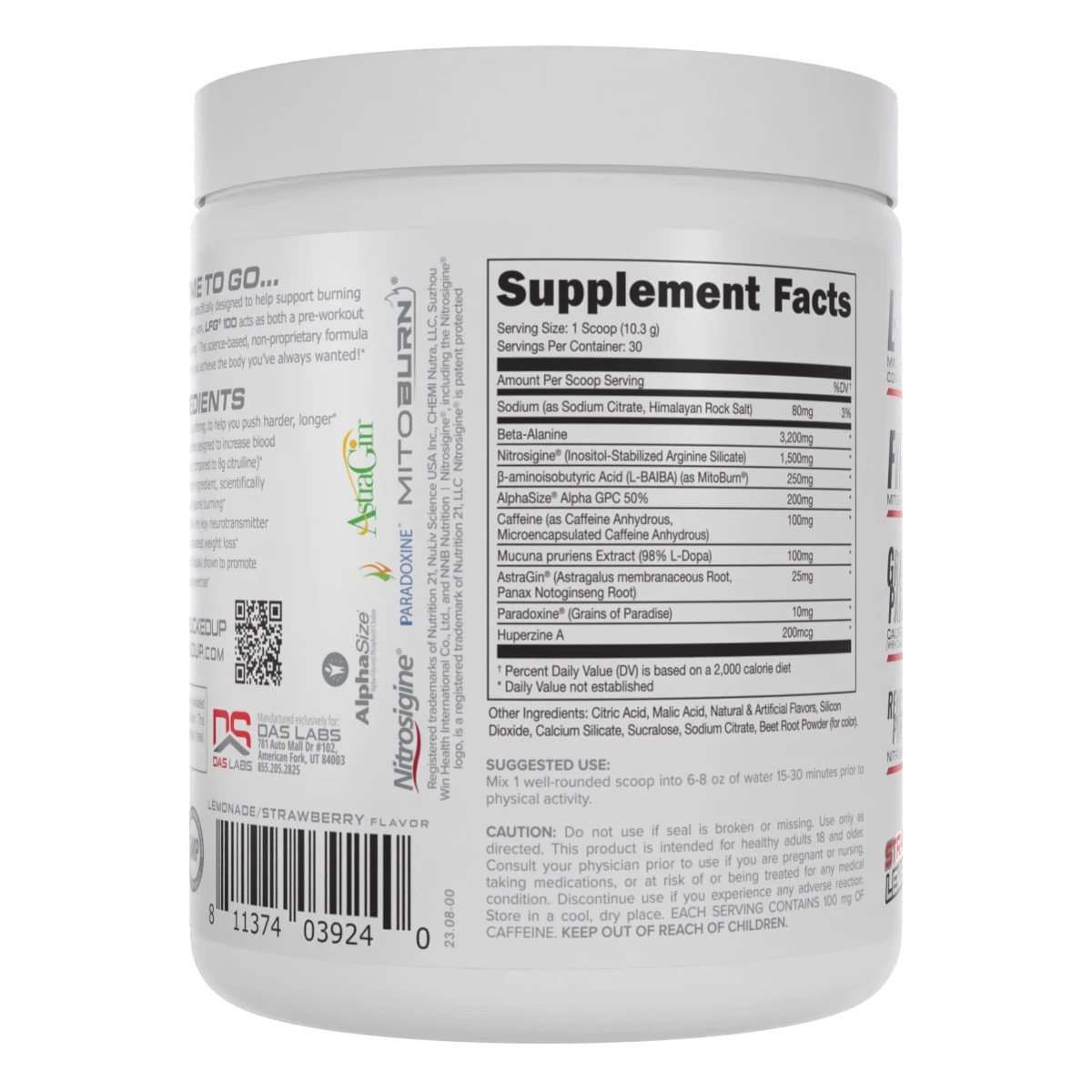 LFG Pre-Workout - 100 Series - Bucked Up