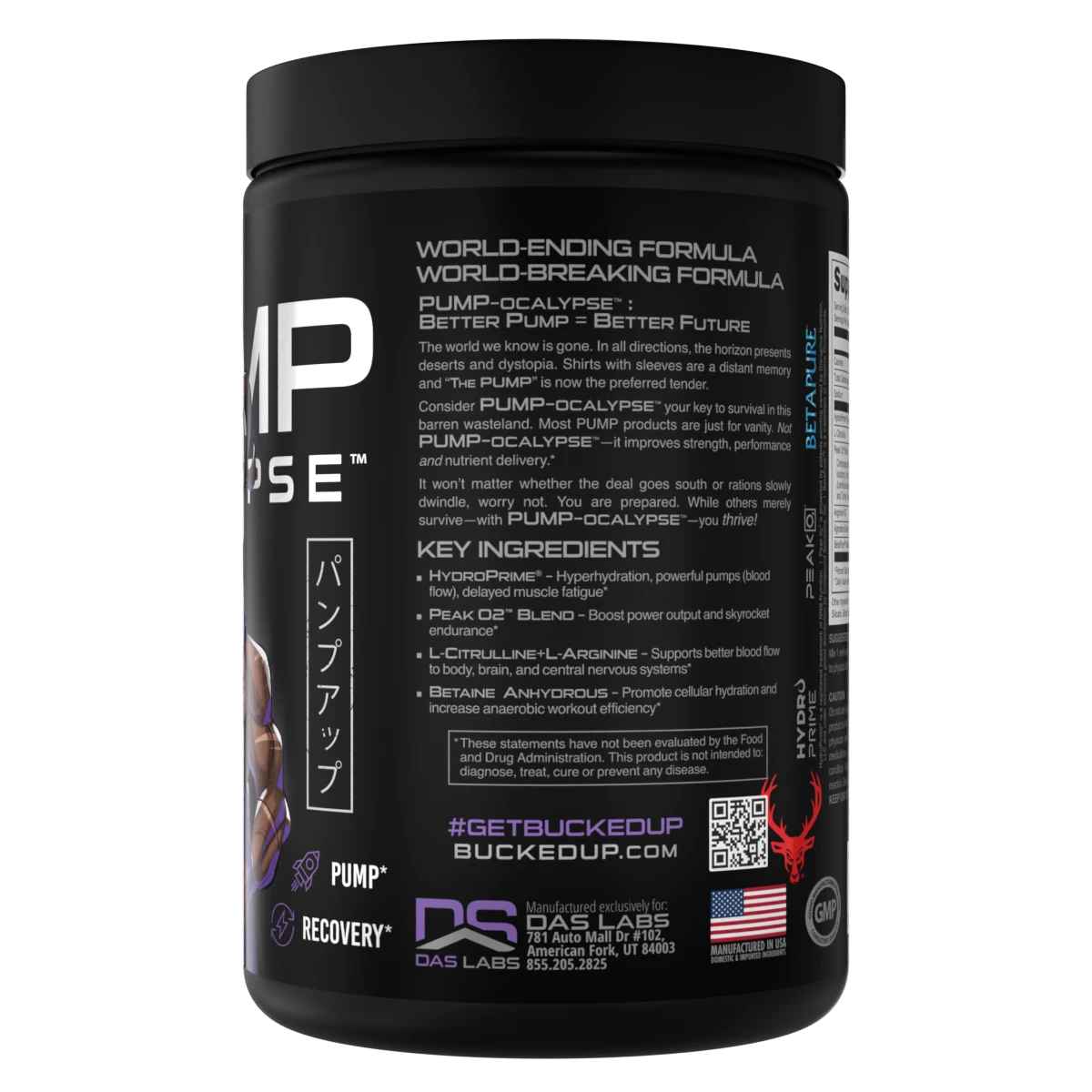 Pump Ocaplyse Pump workout supplement - Bucked Up