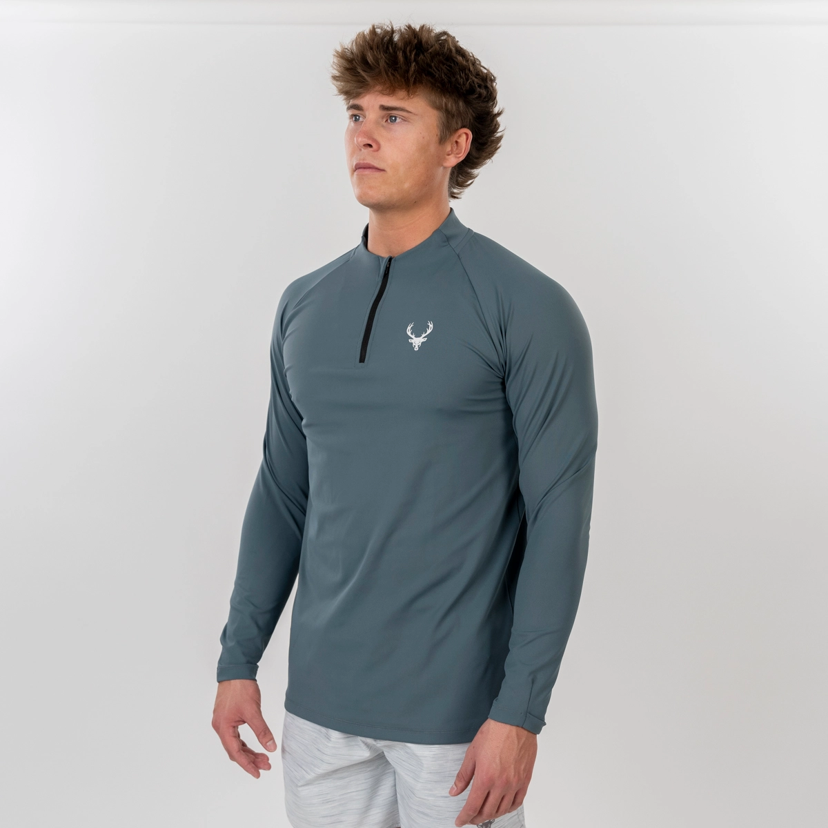 Compression Zip Long Sleeve - Bucked Up