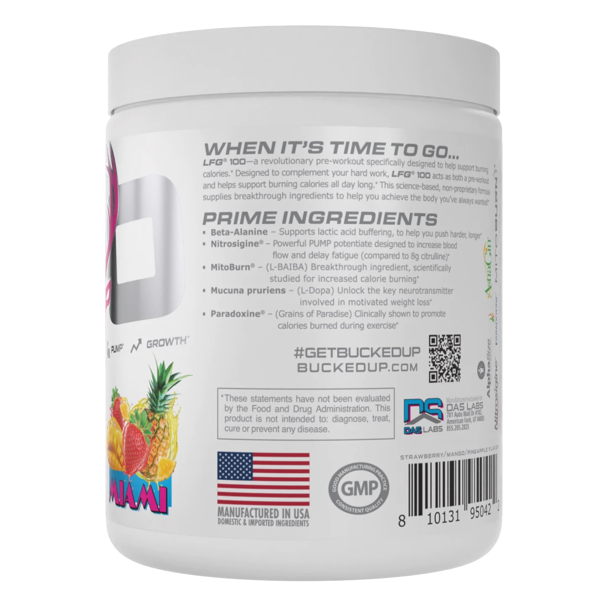 LFG Pre-Workout - 100 Series - Bucked Up